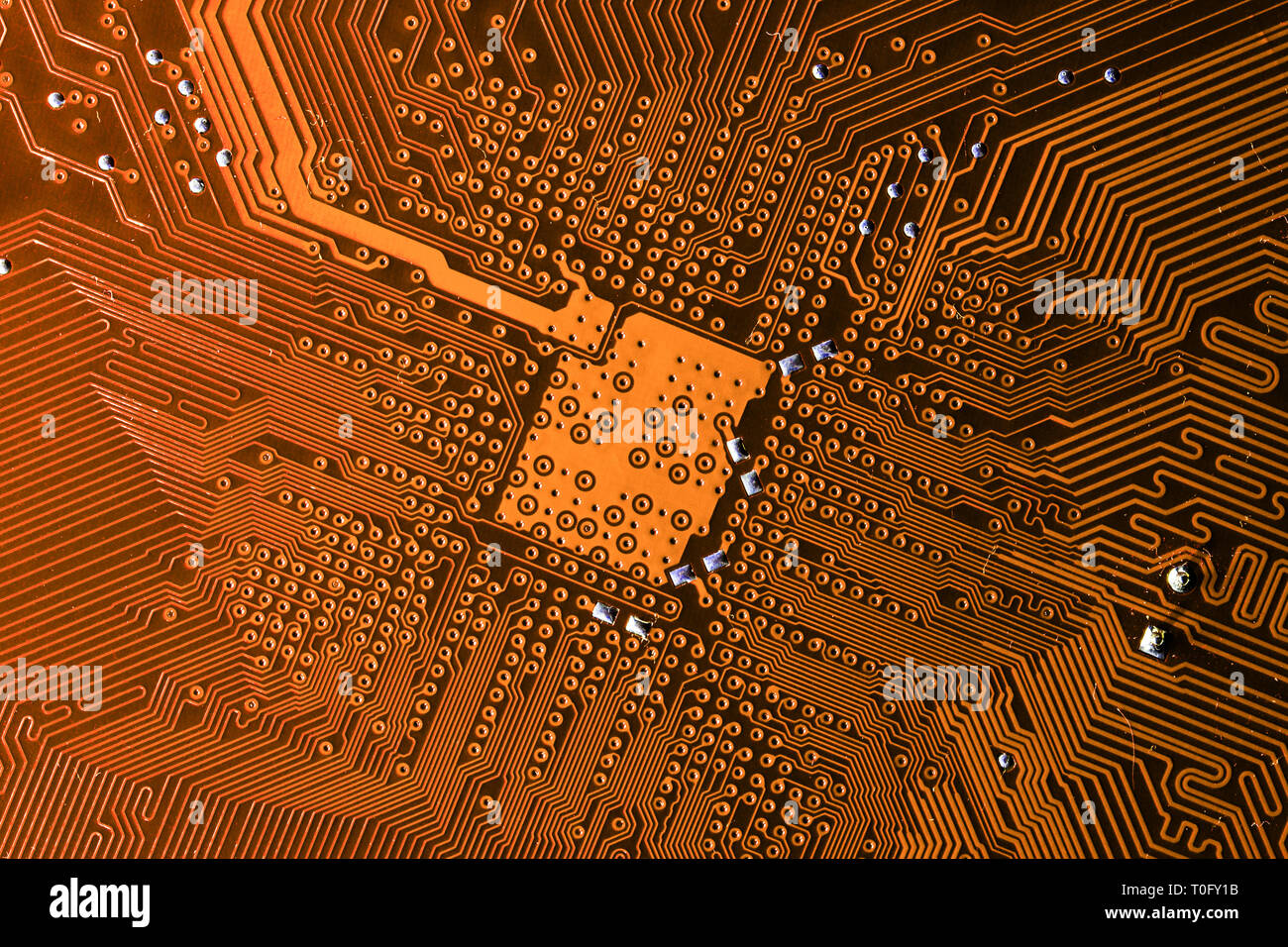 Printed Circuit Board Pcb Ics High Resolution Stock Photography and ...