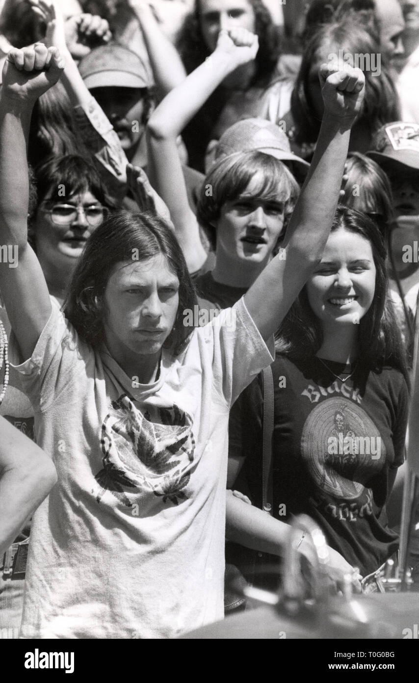 Marijuana protests - 1978. Atlanta, Georgia Stock Photo - Alamy