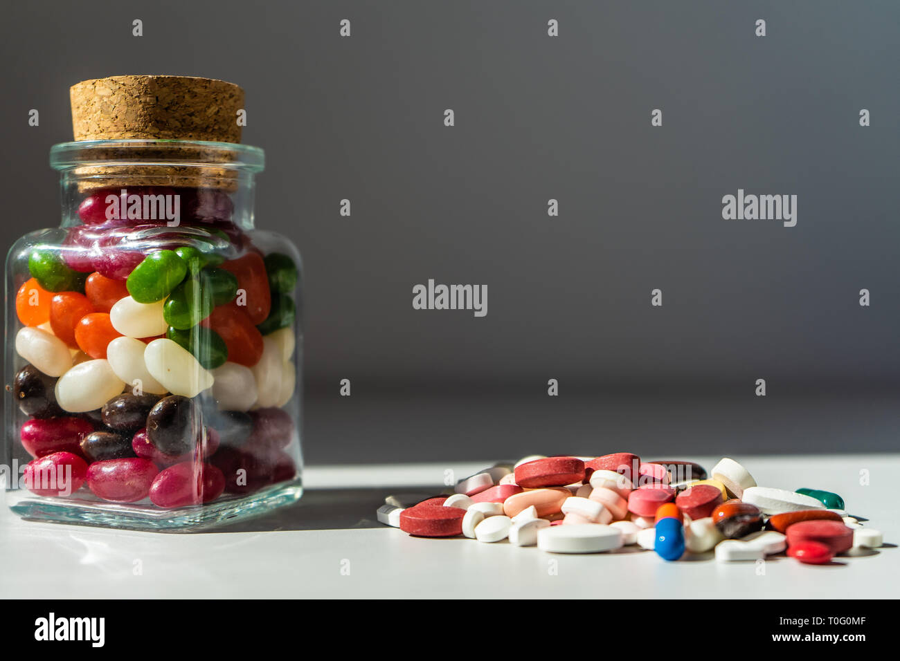 Candy jar hand hi-res stock photography and images - Alamy