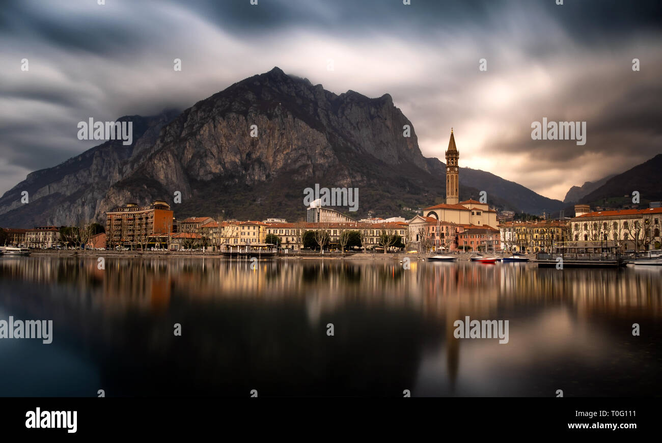 City lecco lake como lombardy hi-res stock photography and images - Alamy