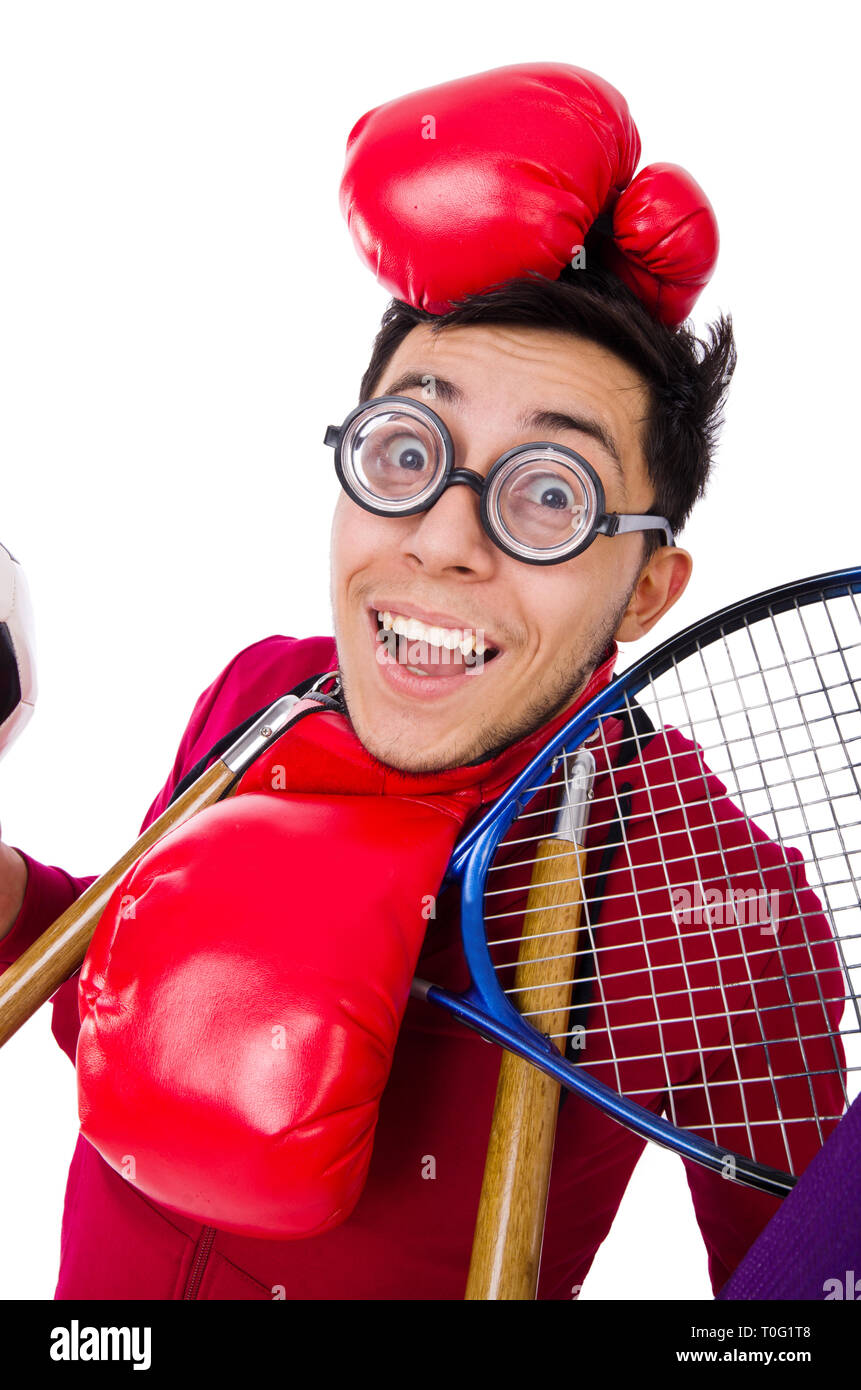 Keep fit exercise humour hi-res stock photography and images - Alamy