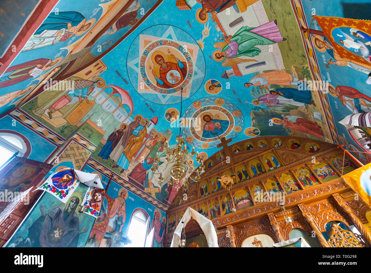Orthodox Catholic Church, Comuna C.A. Rosetti, Tulcea, Danube Delta ...
