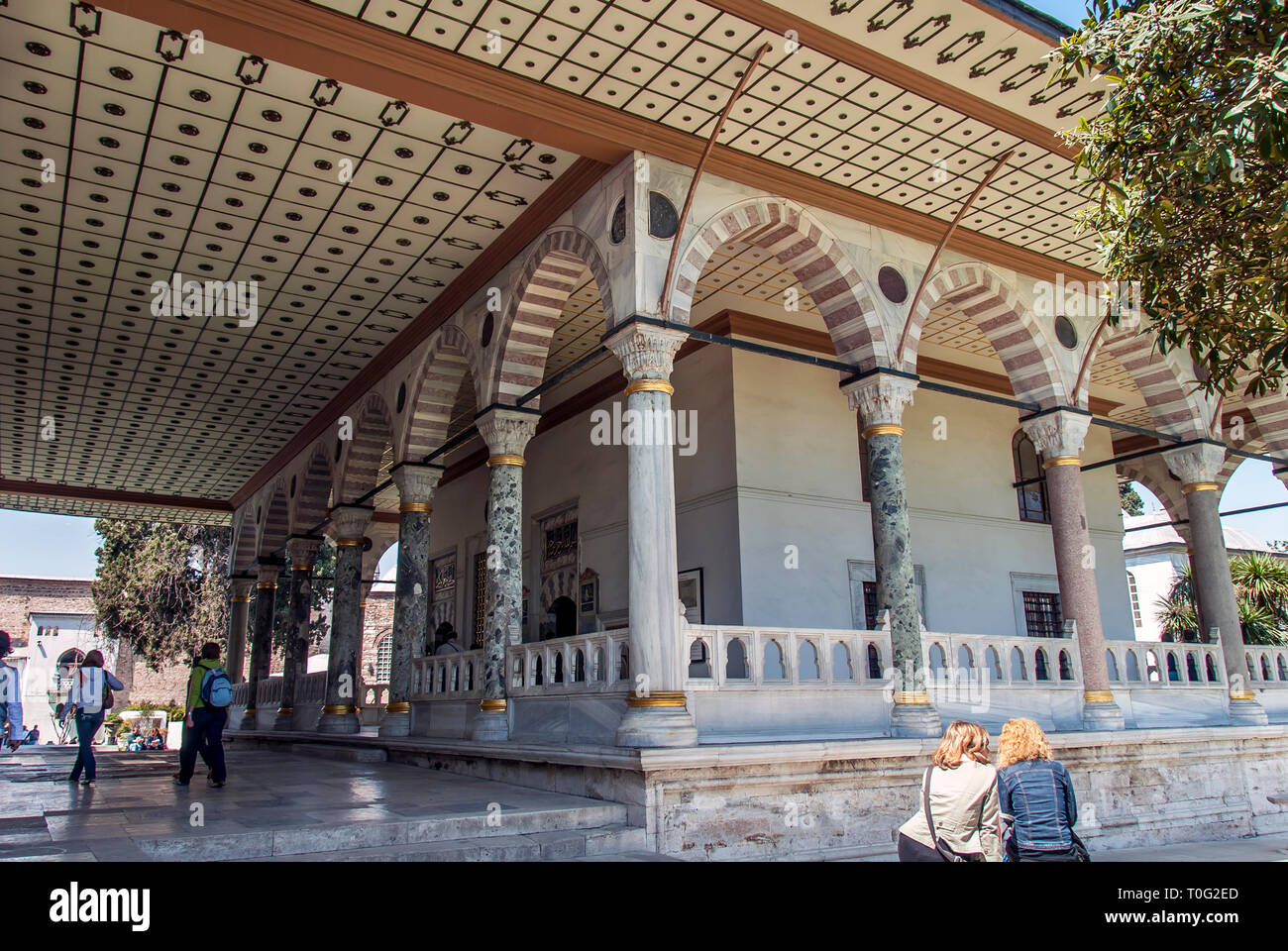 Istanbul, Turkey, 12 April 2007: Topkapi Palace Stock Photo - Alamy