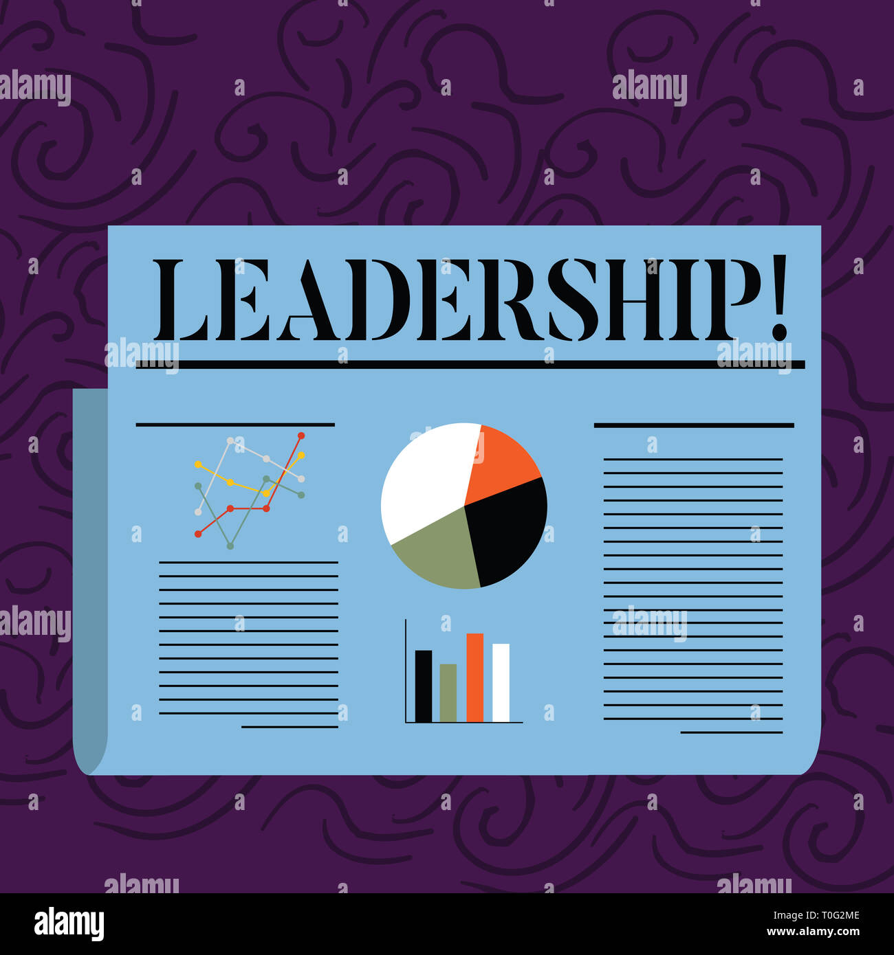 Text sign showing Leadership. Business photo text Ability Activity ...