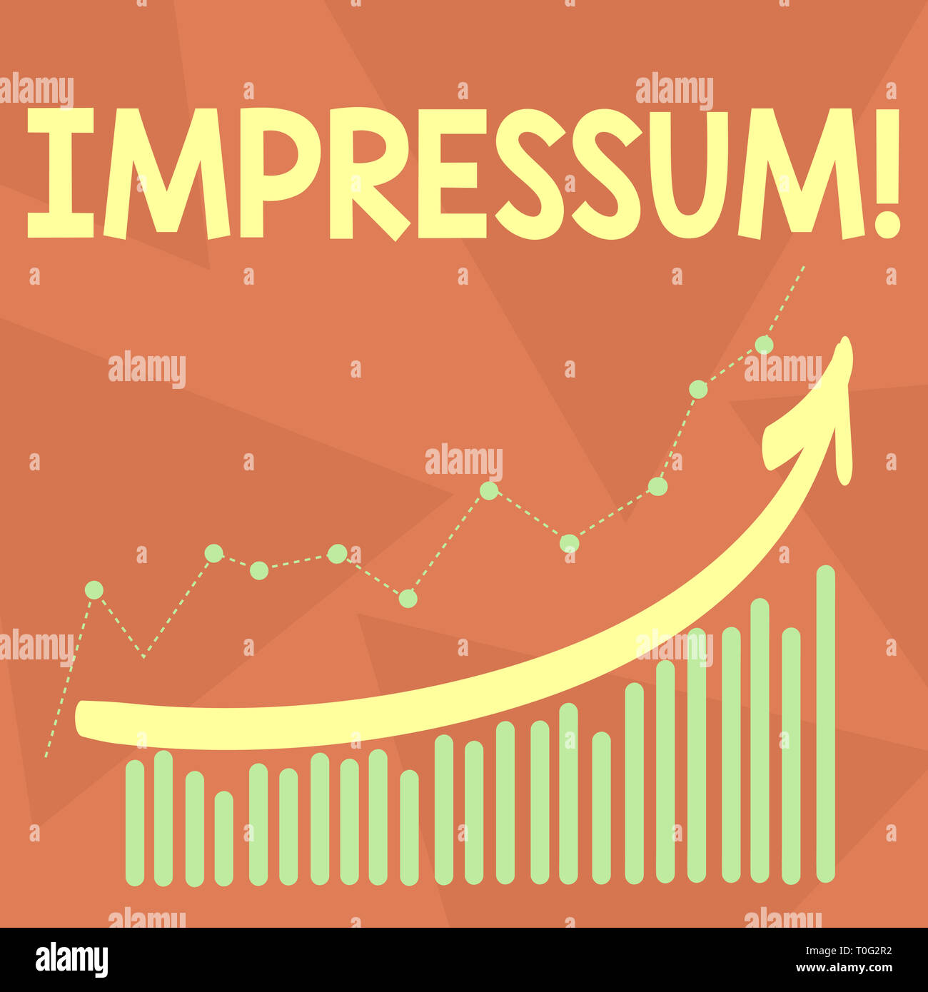 Handwriting text writing Impressum. Conceptual photo Impressed Engraved ...