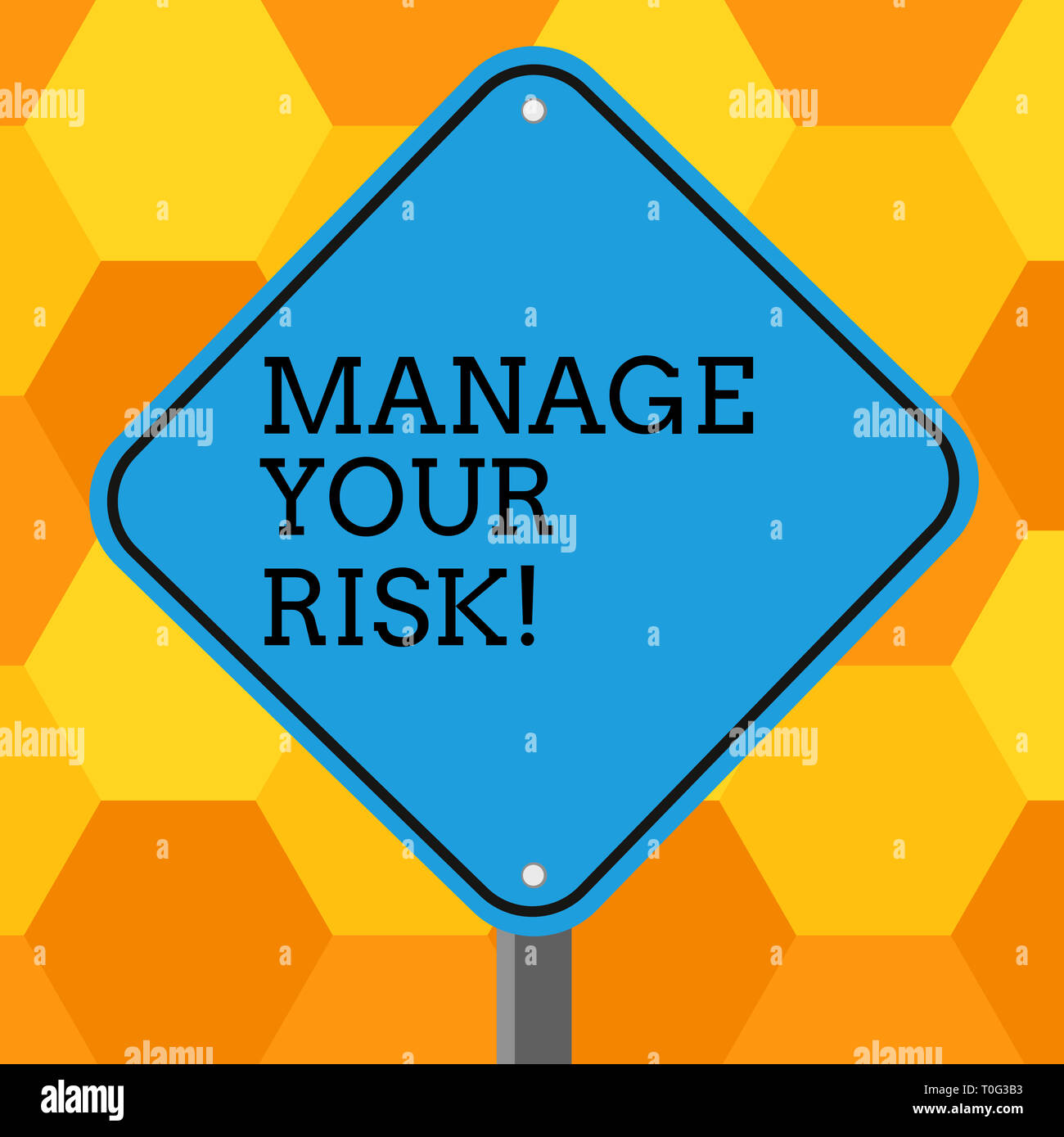 Handwriting text Manage Your Risk. Conceptual photo practice of ...