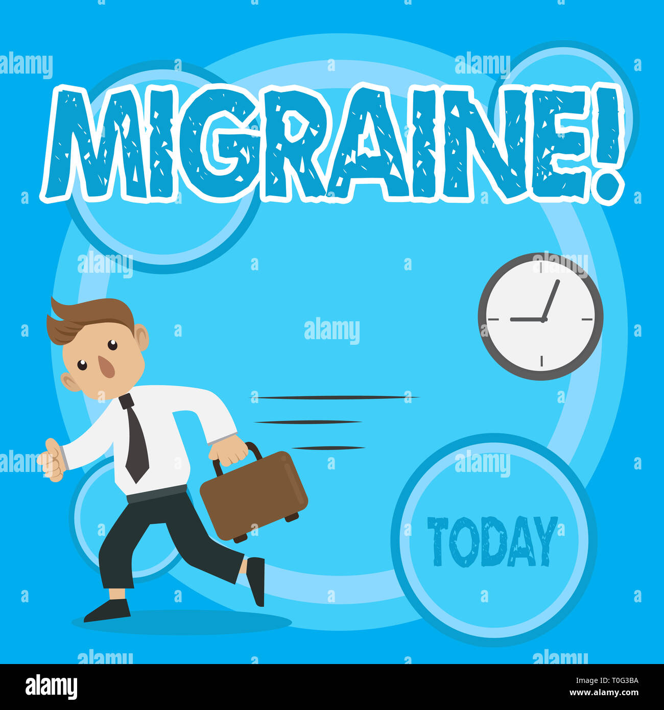 Word writing text Migraine. Business photo showcasing Recurrent ...