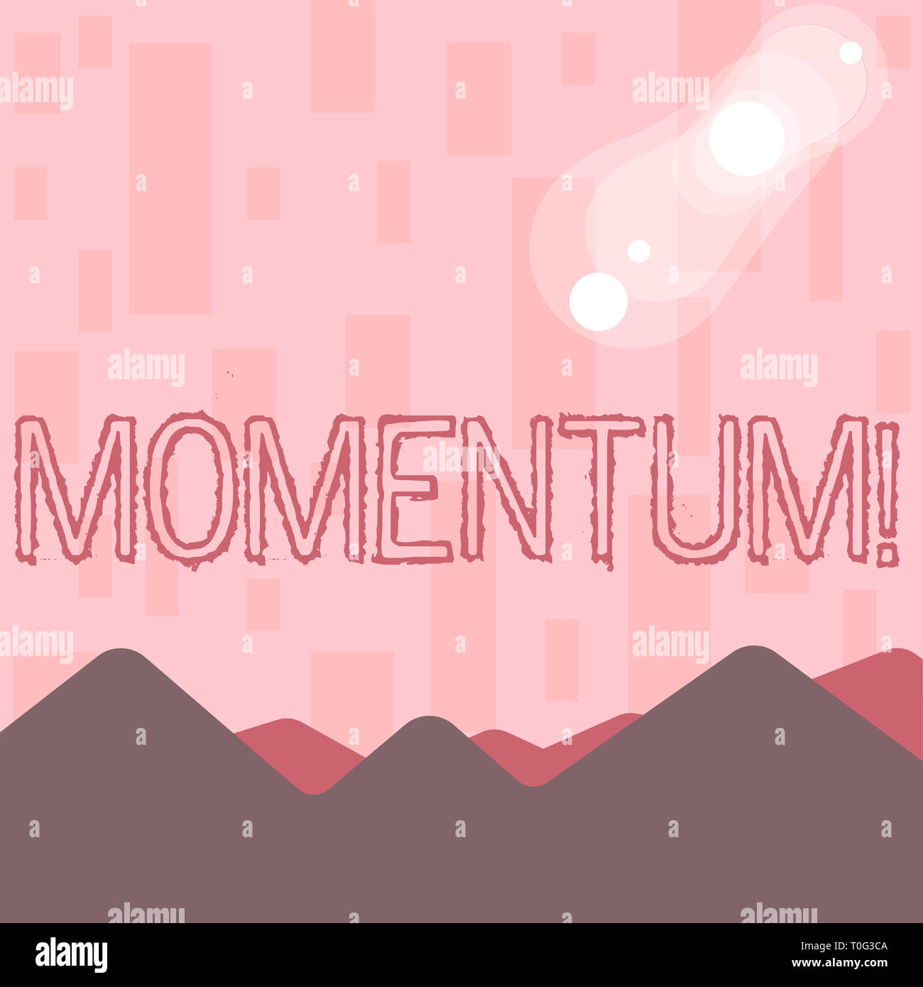 Writing note showing Momentum. Business concept for Quantity motion in ...