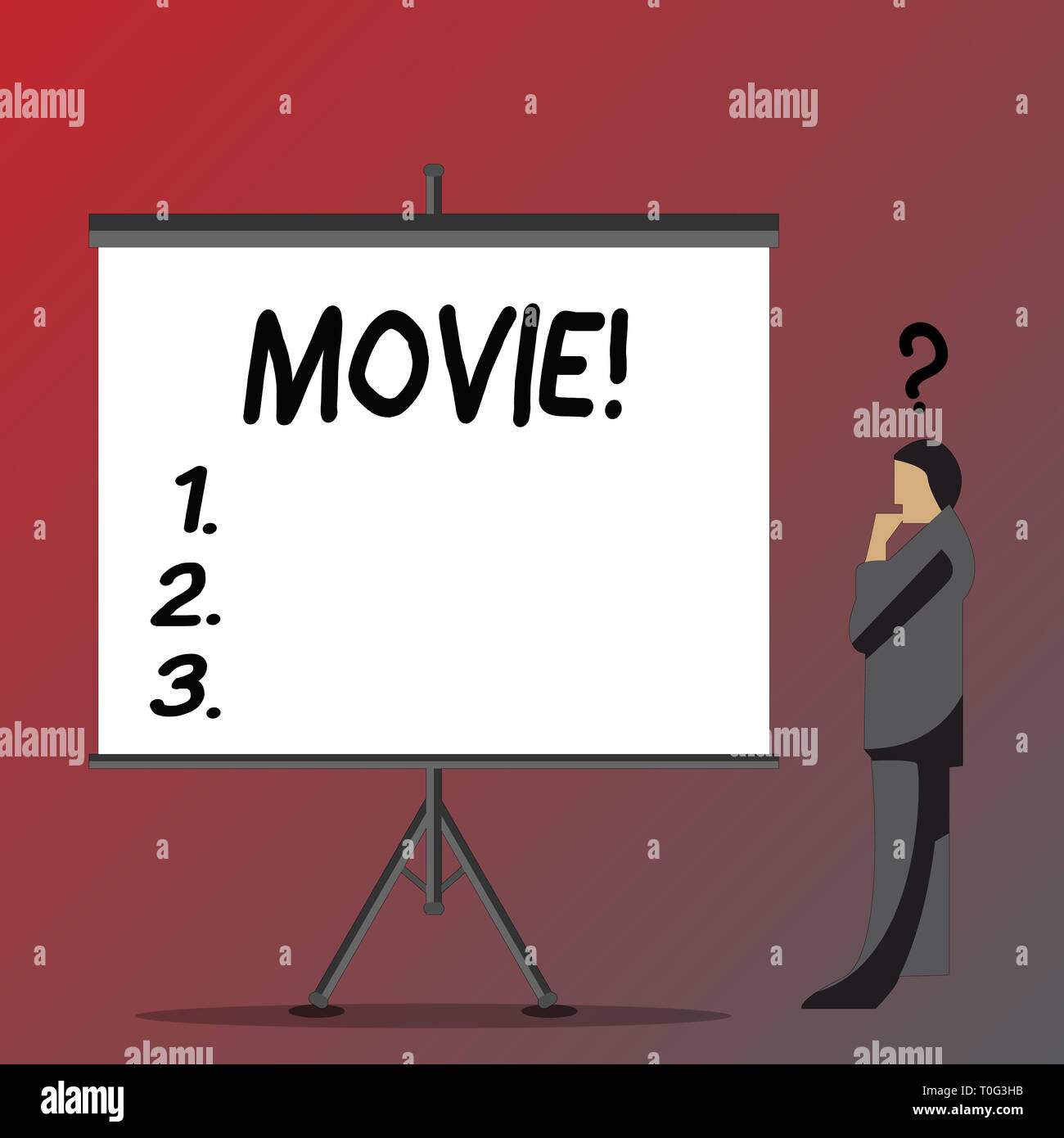 Cartoon Question Mark Sign High Resolution Stock Photography and Images ...