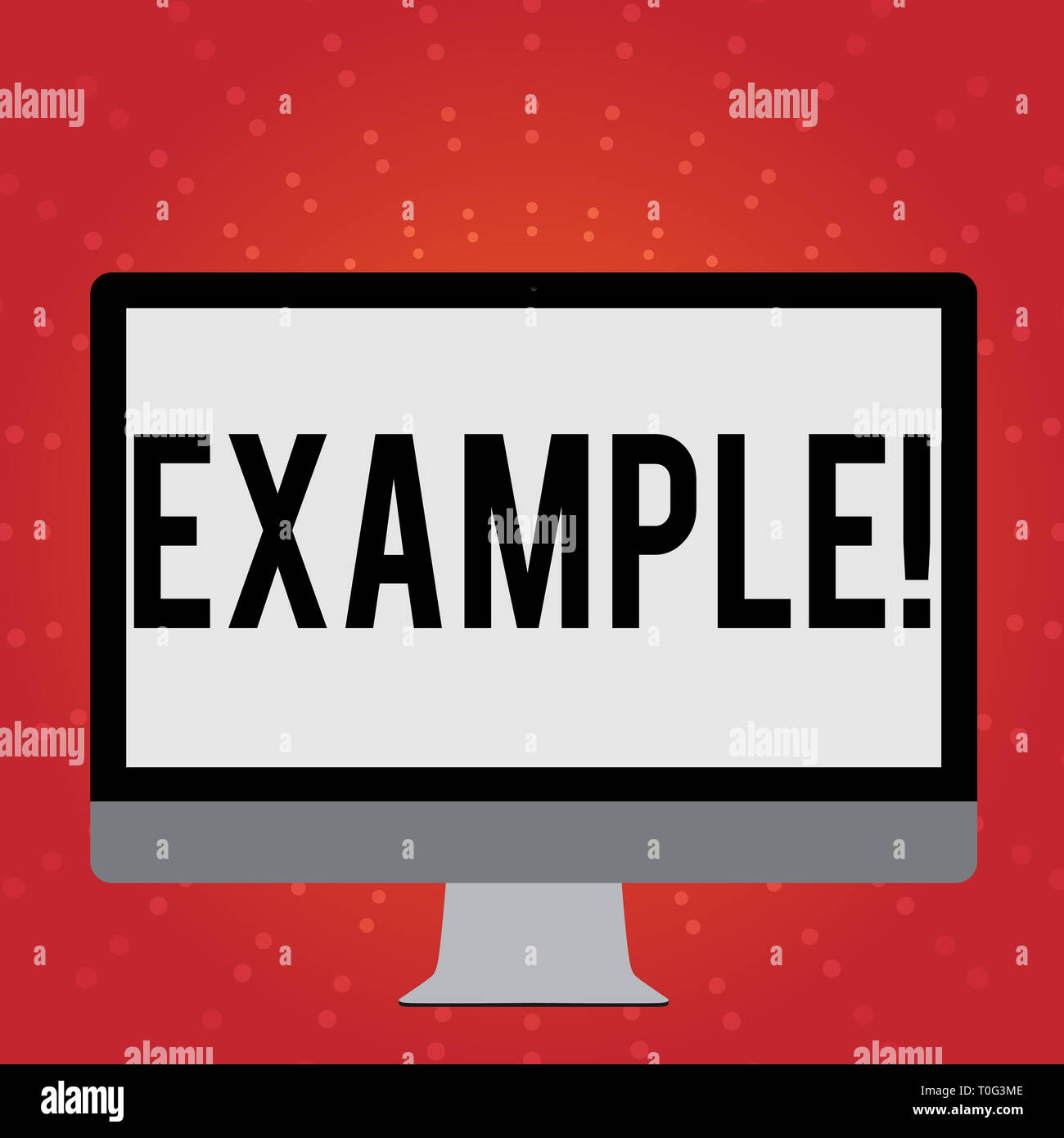 Conceptual hand writing showing Example. Concept meaning Illustration ...