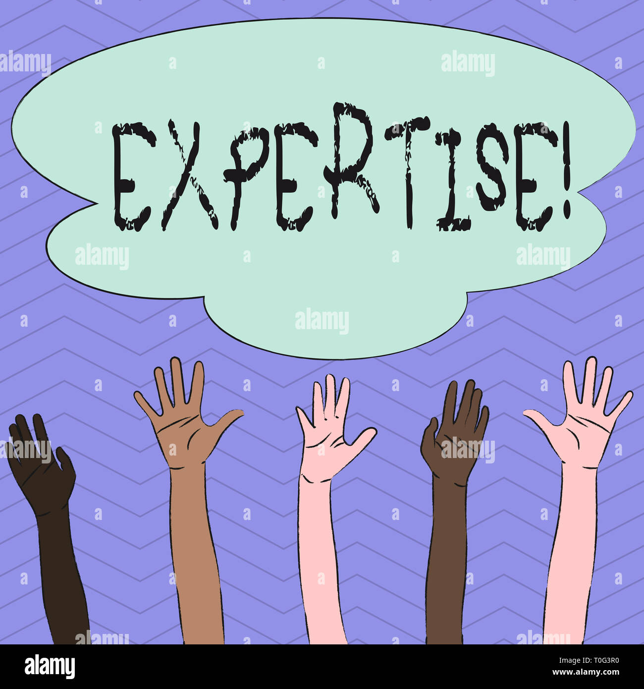 Conceptual hand writing showing Expertise. Concept meaning Expert skill ...