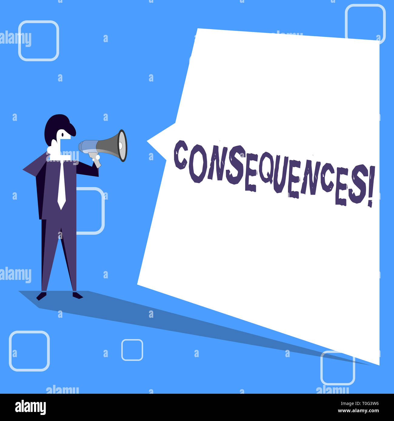 Handwriting text writing Consequences. Conceptual photo Result Outcome ...