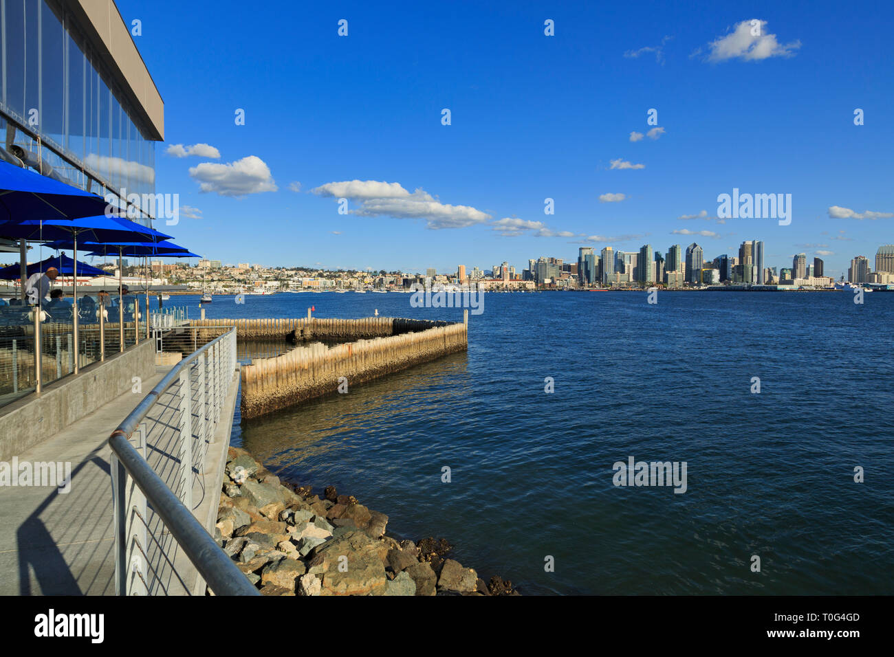 Coasterra Restaurant on Shelter Island, San Diego, California, USA ...