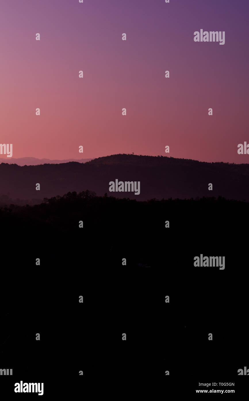Morning view at mountain hi-res stock photography and images - Alamy