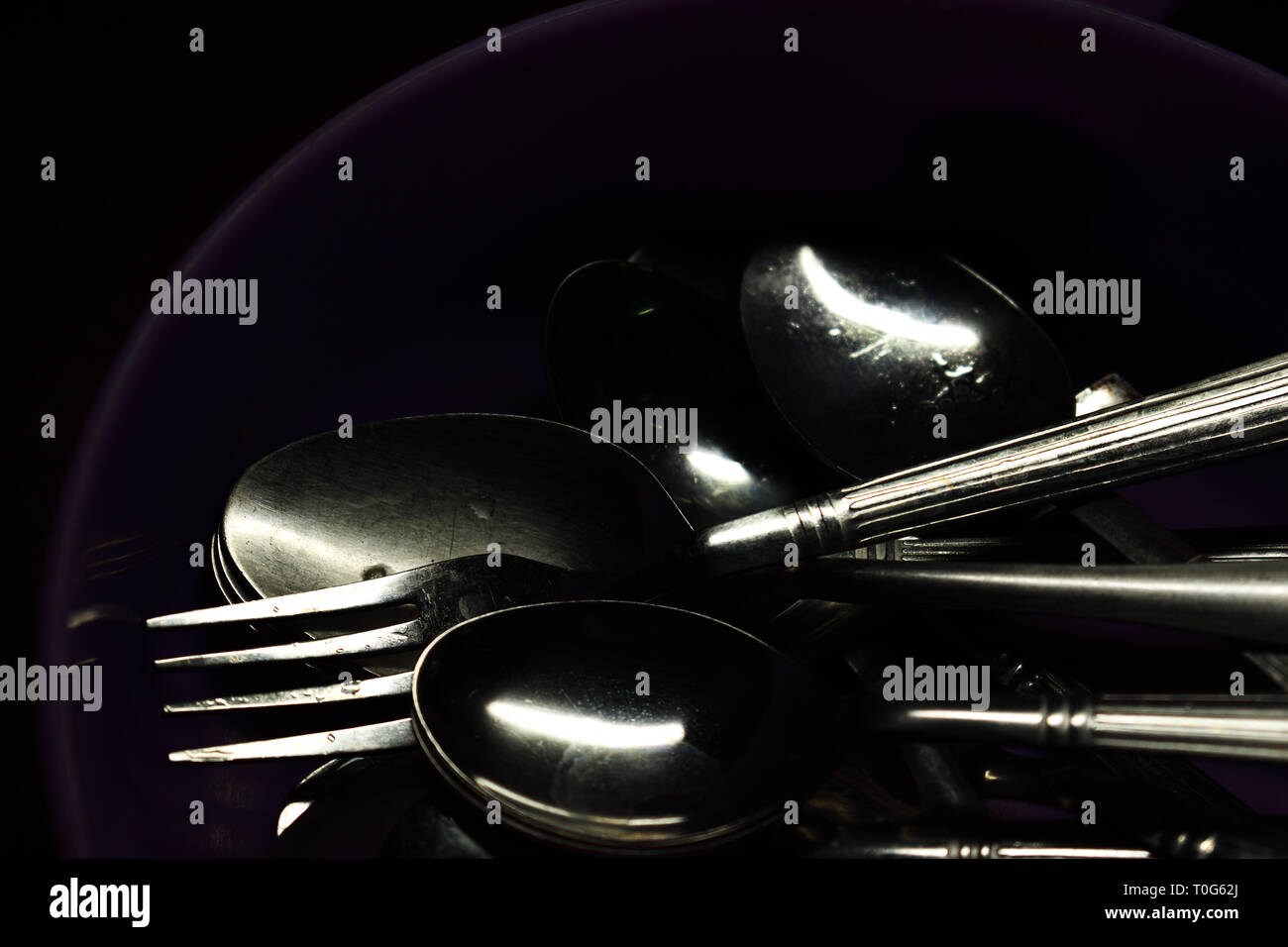 Beautiful forks hi-res stock photography and images - Alamy