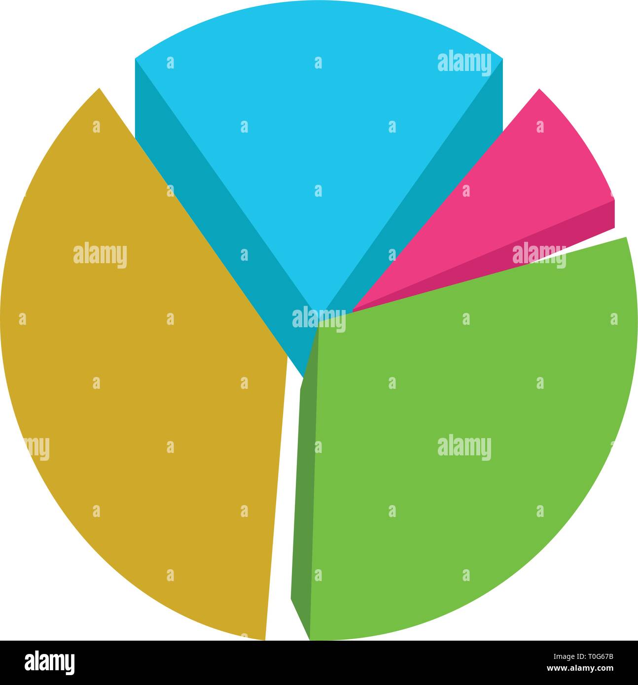Isolated business data graph Stock Vector Image & Art - Alamy