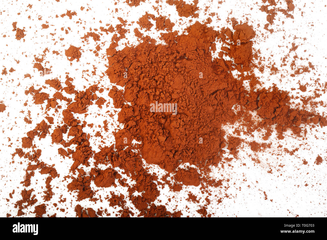 Cocoa powder background Stock Photo - Alamy