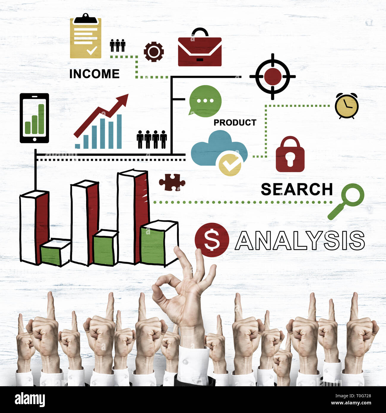 Business and teamwork concept Stock Photo - Alamy