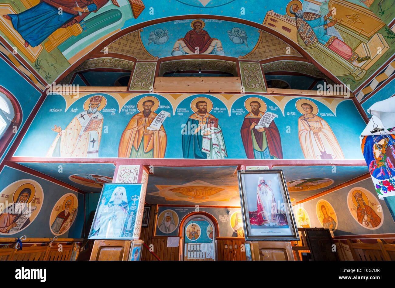 Orthodox Catholic Church, Comuna C.A. Rosetti, Tulcea, Danube Delta ...