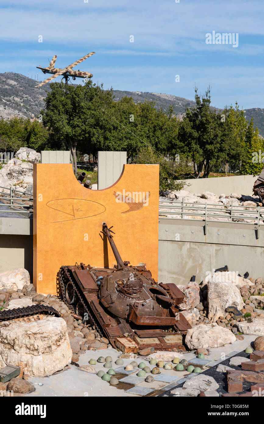 MLEETA, LEBANON - 4 Jan 2019: The Mleeta tourist Memorial (Hezbollah ...