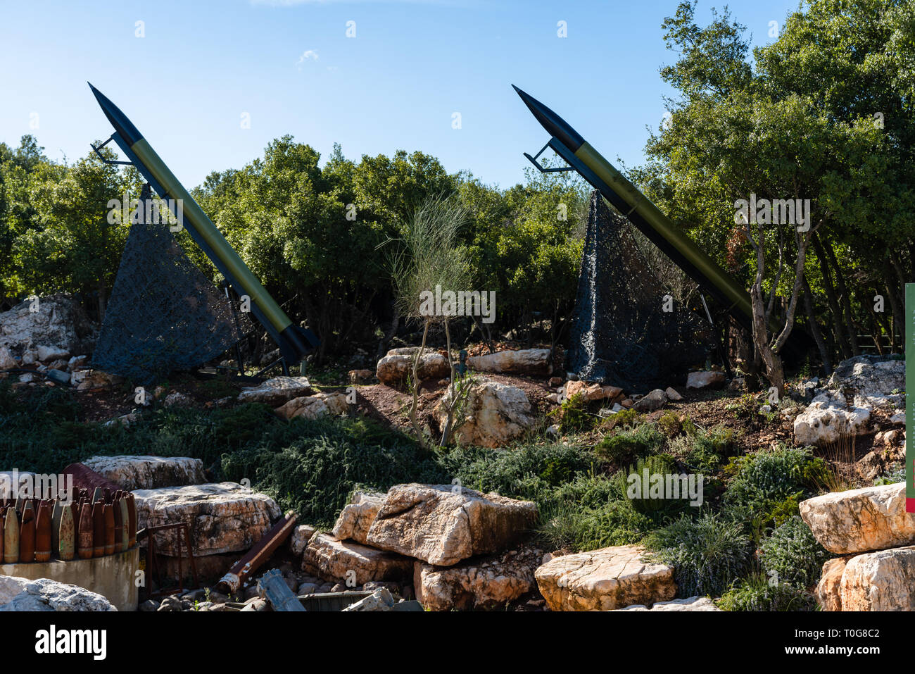 MLEETA, LEBANON - 4 Jan 2019: The Mleeta tourist Memorial (Hezbollah ...