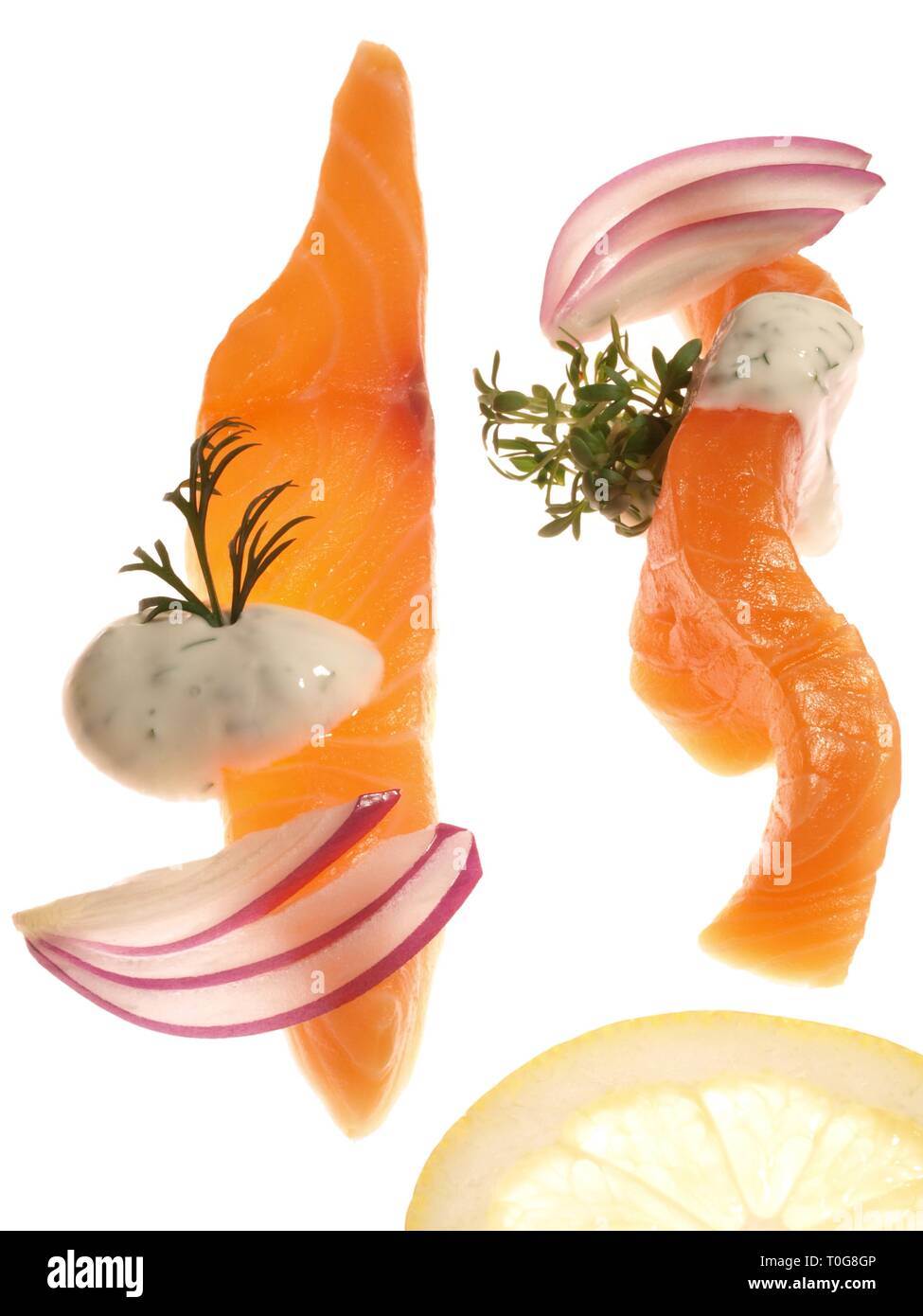 Salmon - Isolated Fish Fillet Stock Photo - Alamy