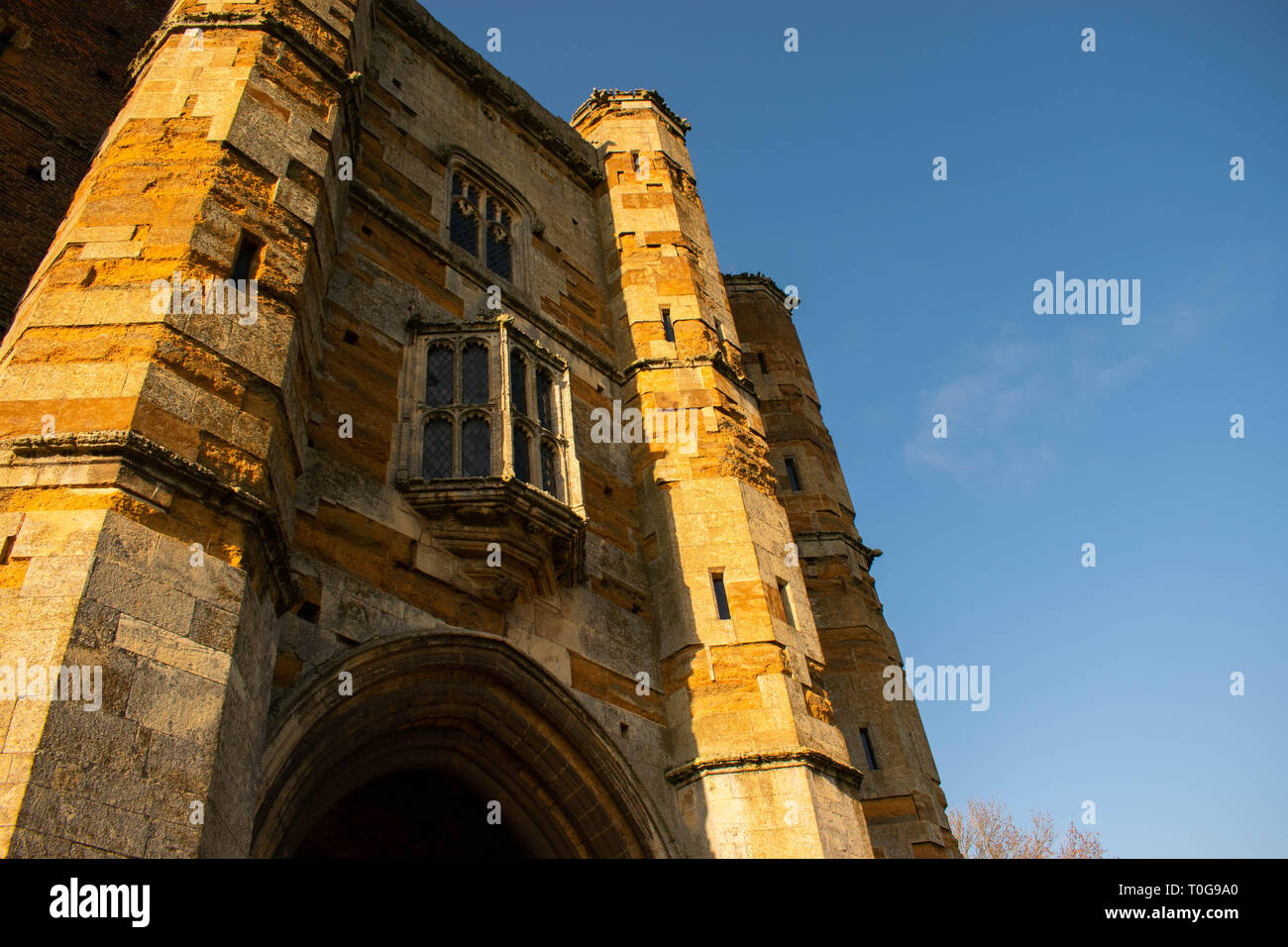 entrance to an old estate Stock Photo - Alamy