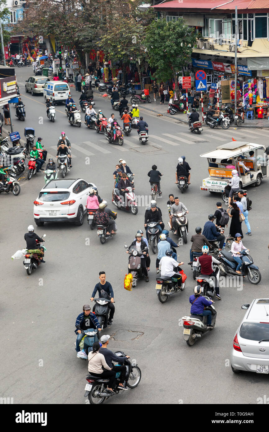 Traffic congestion in hanoi in hi-res stock photography and images - Alamy