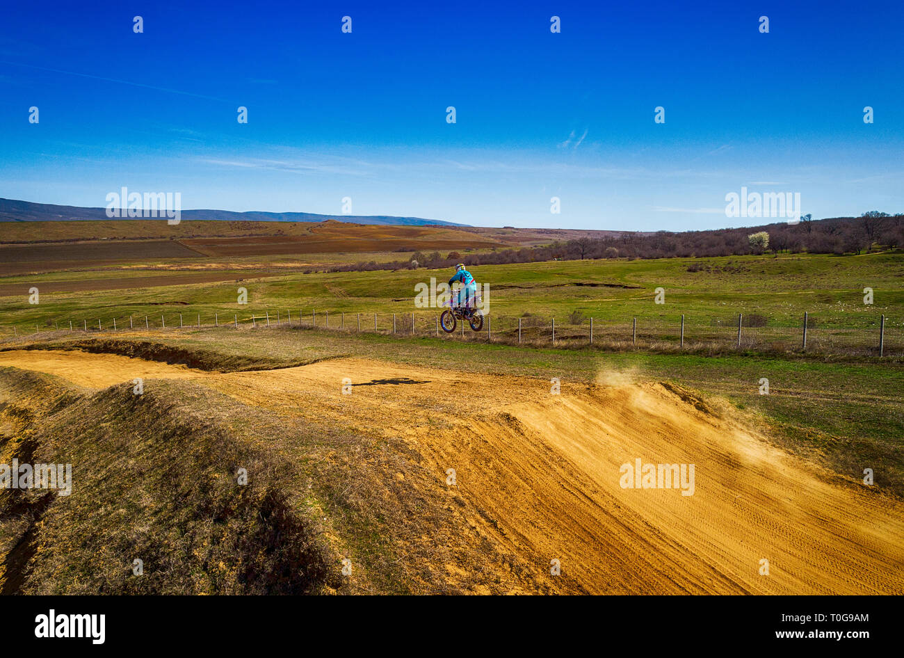 Racing track bird eye view hi-res stock photography and images - Alamy
