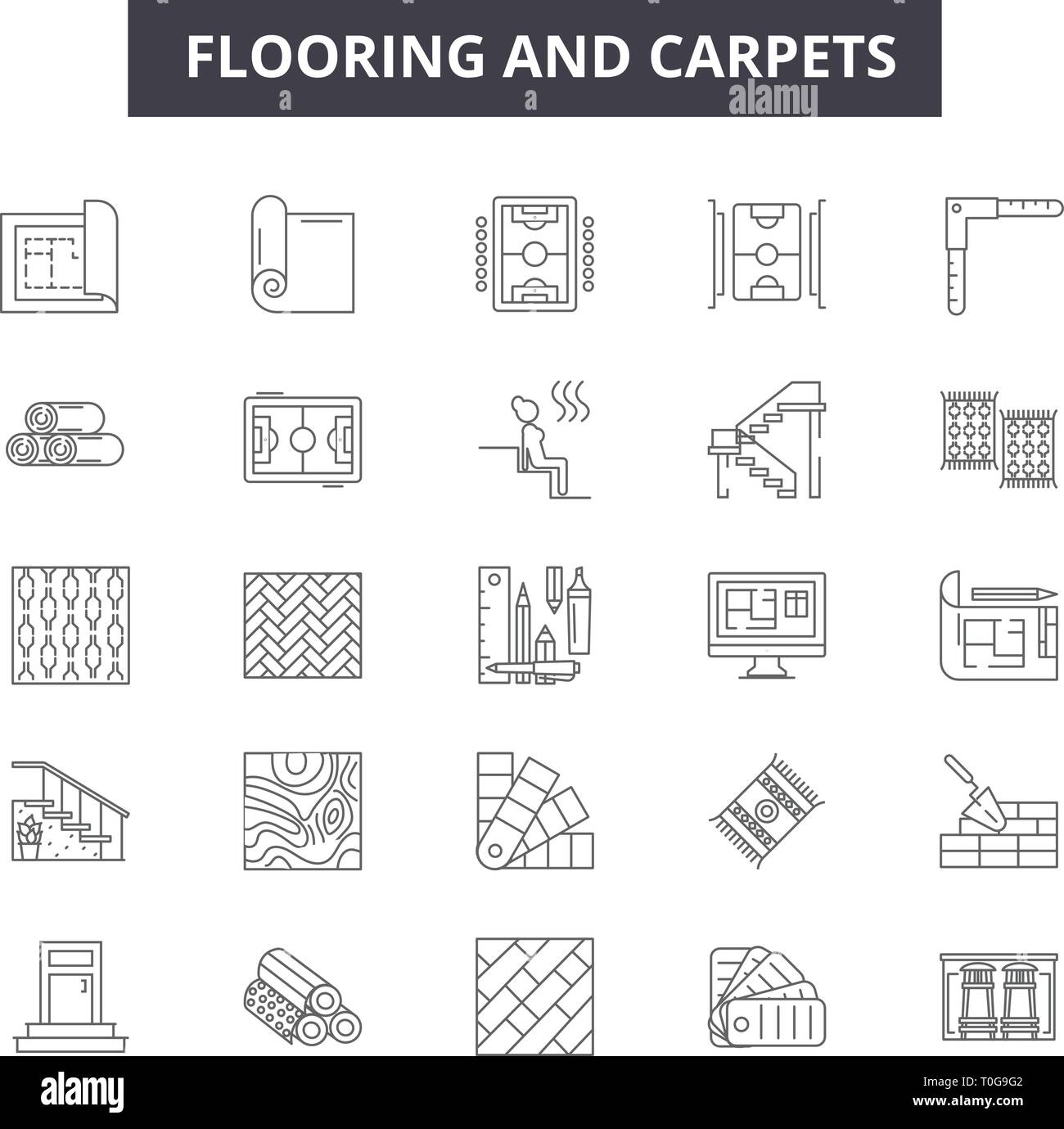 Carpets the ground Stock Vector Images - Alamy