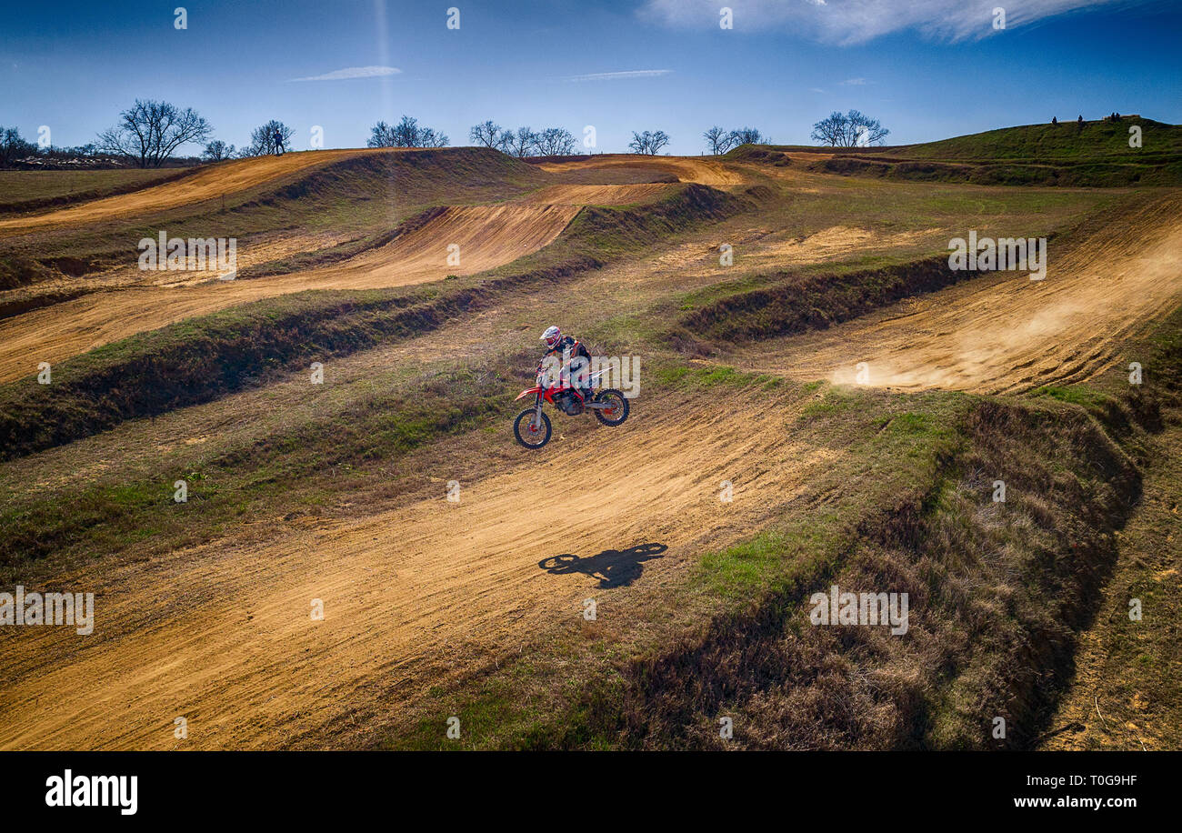 Racing track bird eye view hi-res stock photography and images - Alamy
