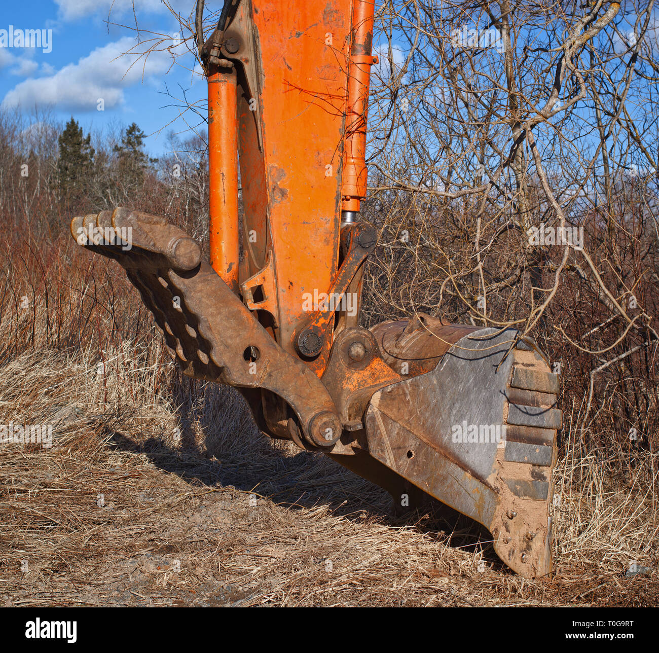 Excavator bucket hi-res stock photography and images - Alamy