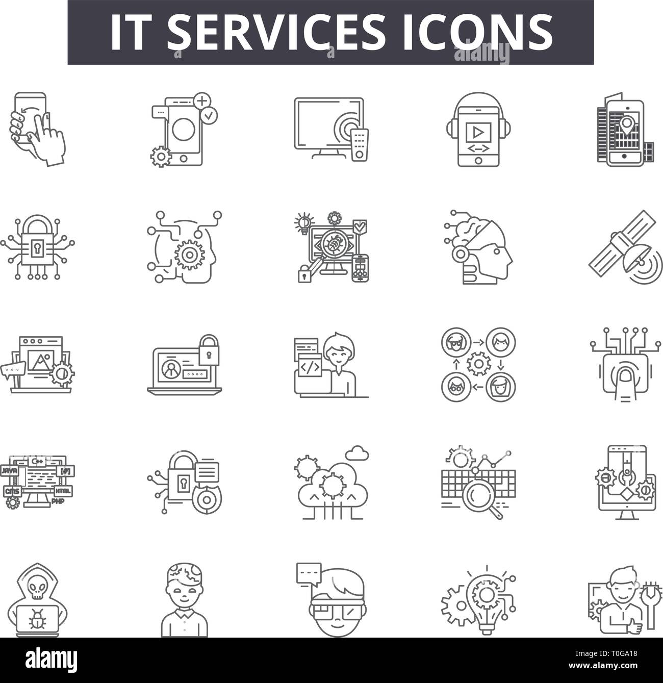 Businessman signs for help Stock Vector Images - Alamy