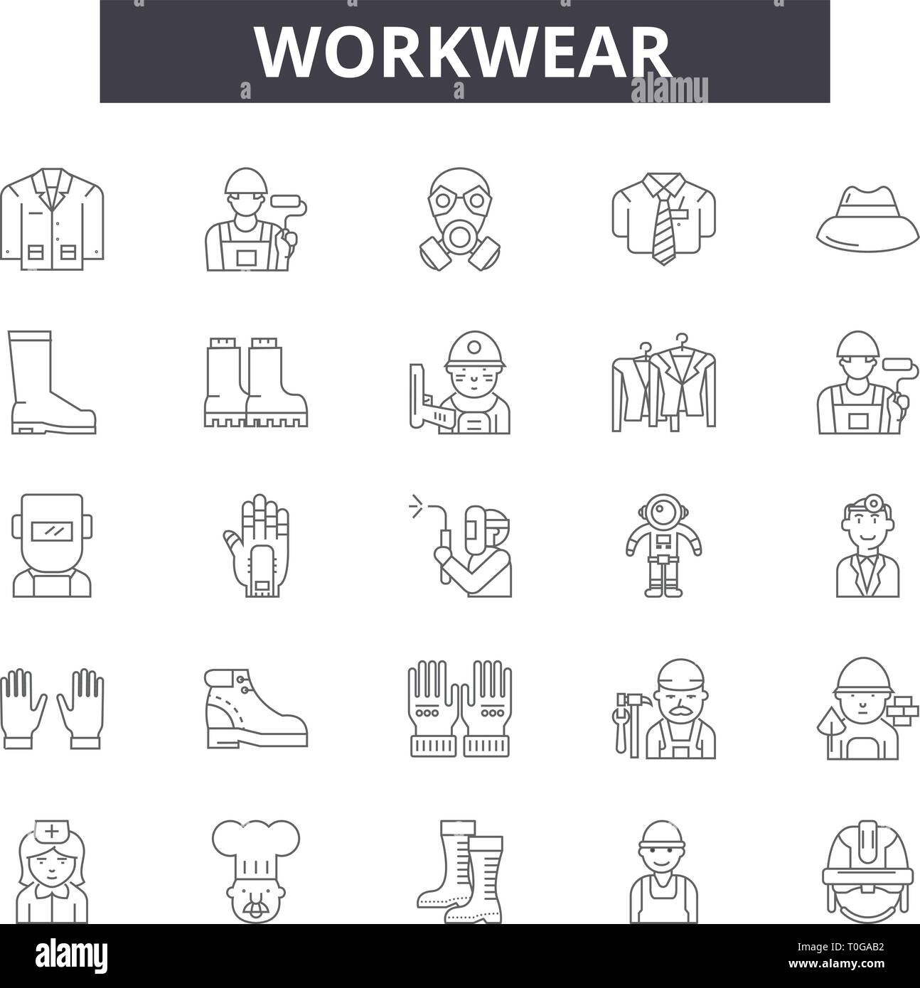 Workplace safety signs Stock Vector Images - Alamy