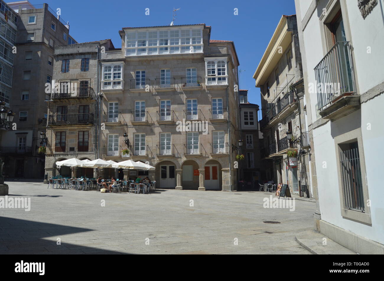 Constitution Square In Vigo. Nature, Architecture, History, Travel ...
