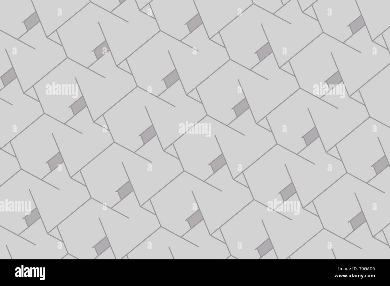 Abstract boxes background. Modern technology with square mesh. Geometric lines. Cube cell Stock ...