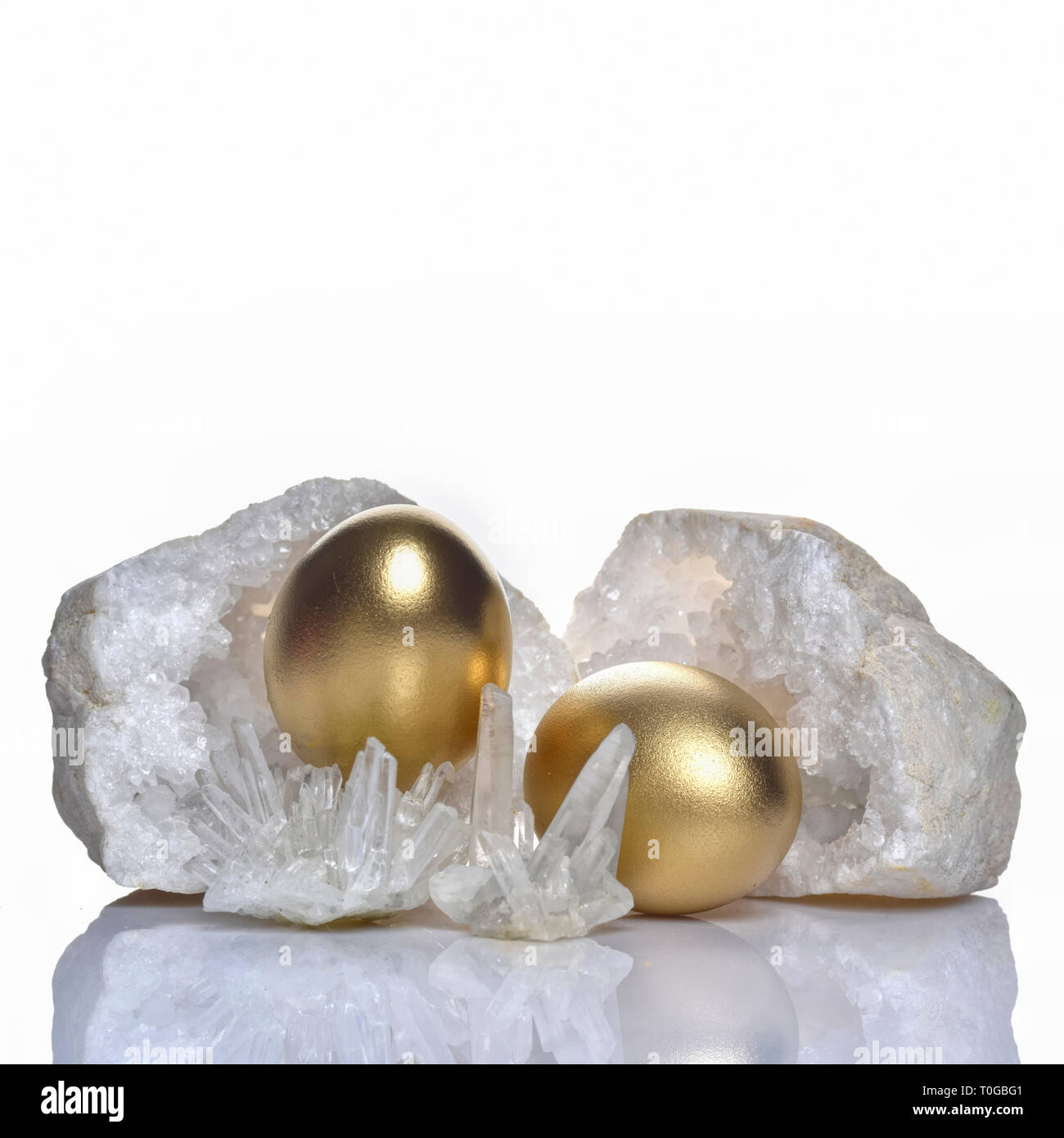 Easter holiday concept luxury background with gemstones Stock Photo - Alamy