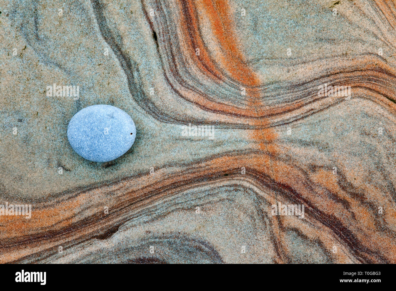 Natural Rock Pattern, Northumberland Coast, England Stock Photo - Alamy