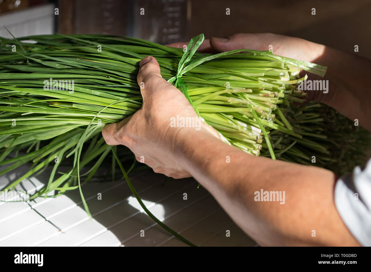 Bundles Of Spring Onion High Resolution Stock Photography and Images ...