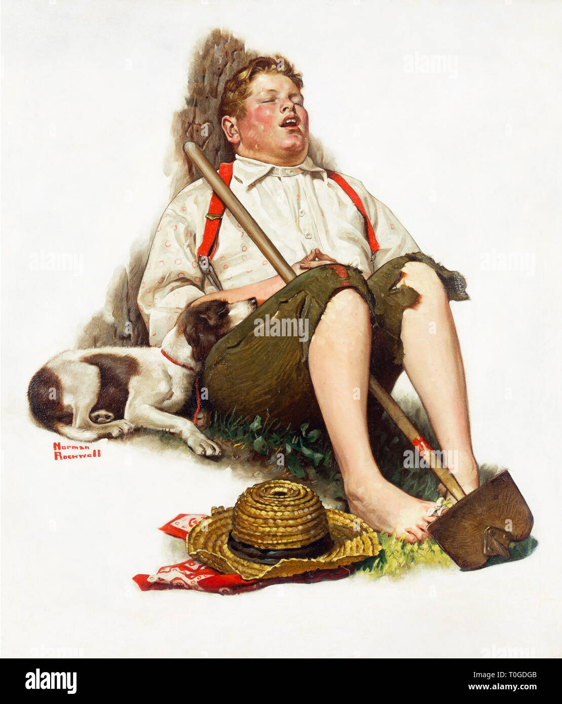 Norman rockwell hi-res stock photography and images - Alamy
