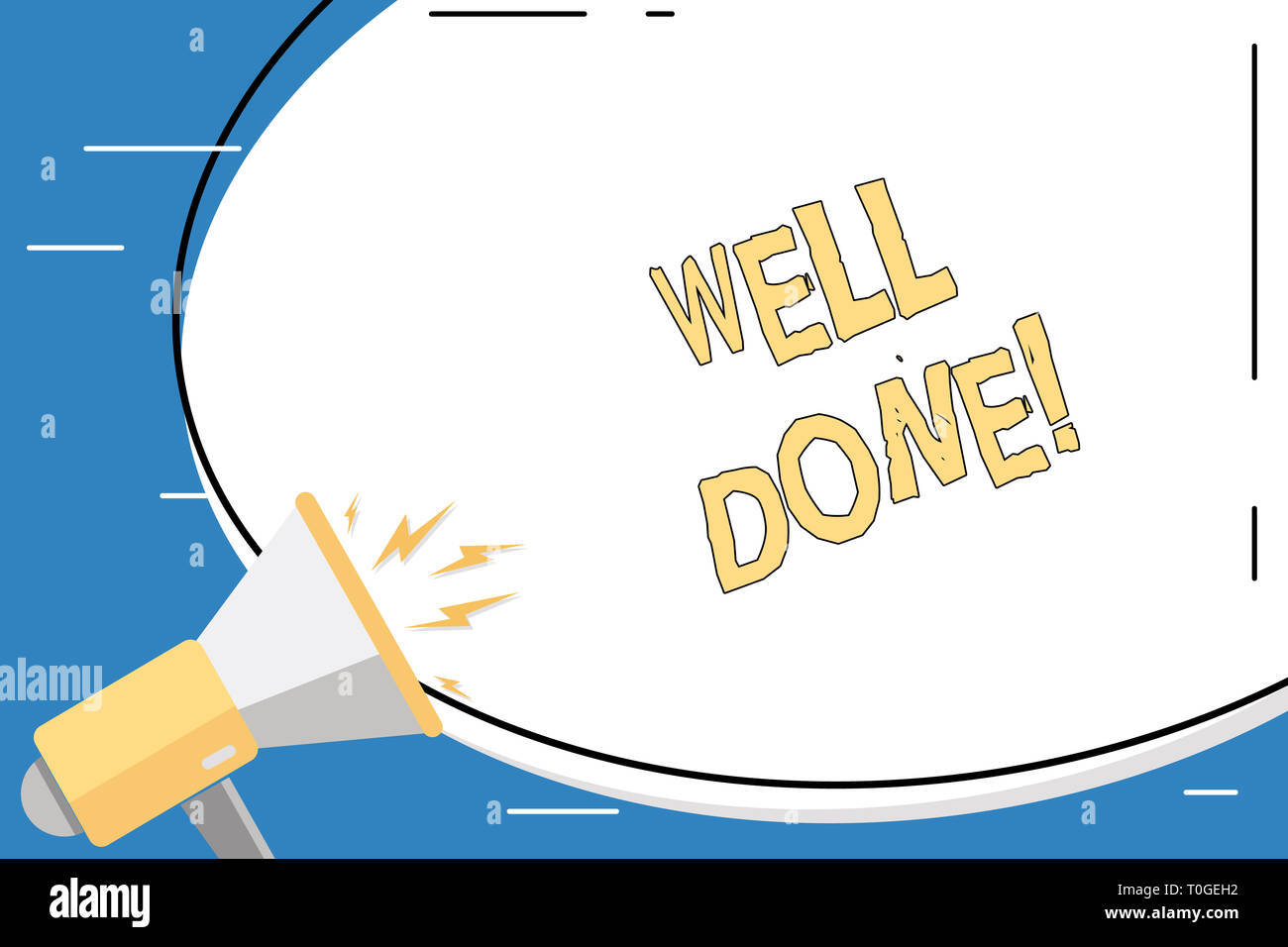Well done sticker hi-res stock photography and images - Alamy