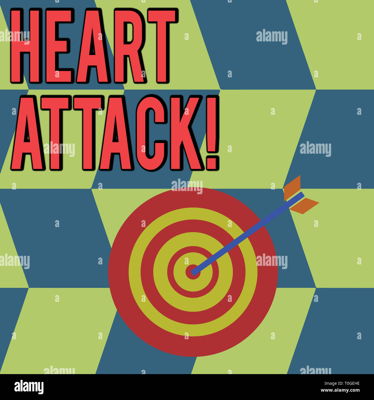 Conceptual hand writing showing Heart Attack. Concept meaning sudden ...