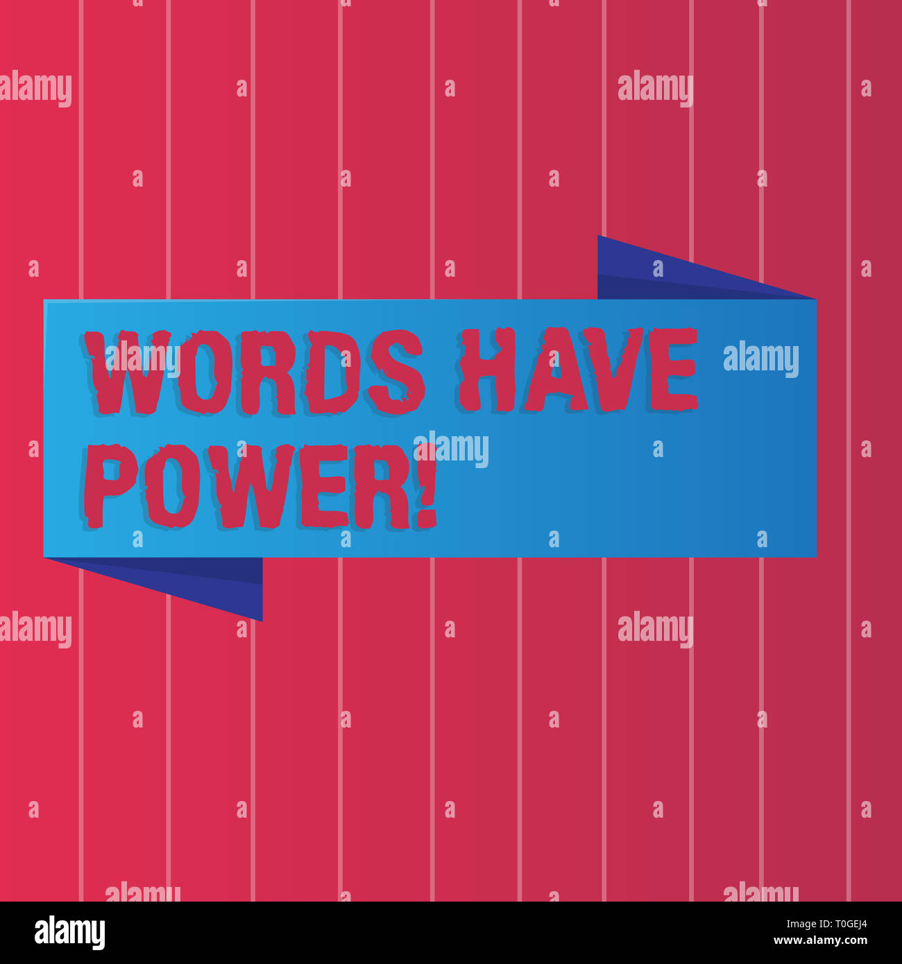 Writing note showing Words Have Power. Business concept for Statements ...