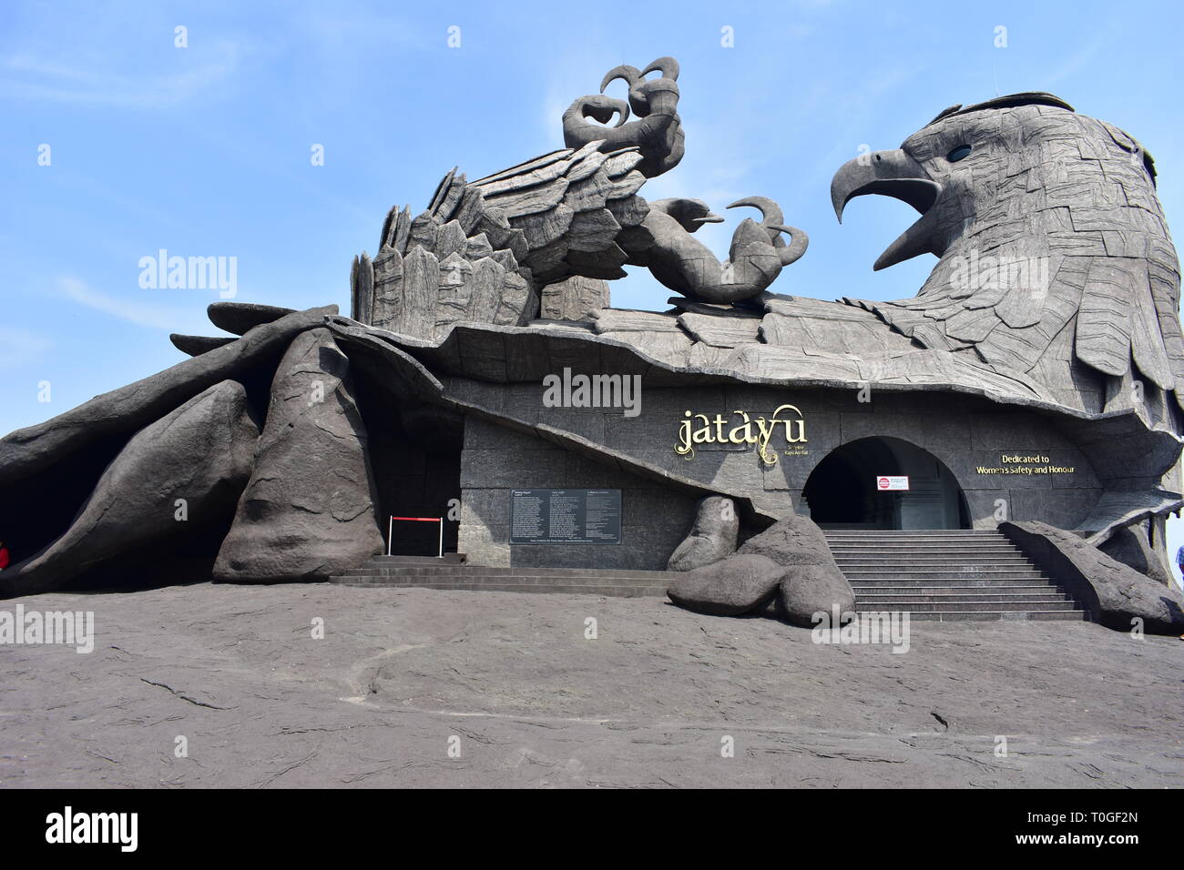 Kerala jatayu statue hi-res stock photography and images - Alamy
