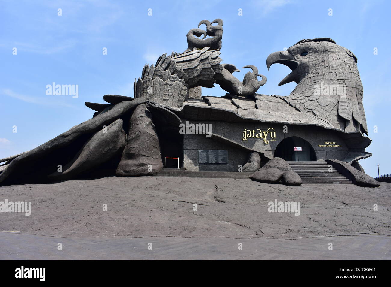 Kerala jatayu statue hi-res stock photography and images - Alamy