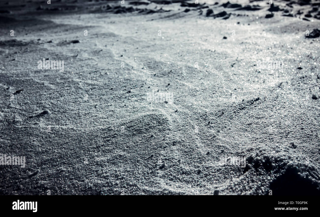 The texture of the lunar surface. Mysterious patterns, mystery and lack ...