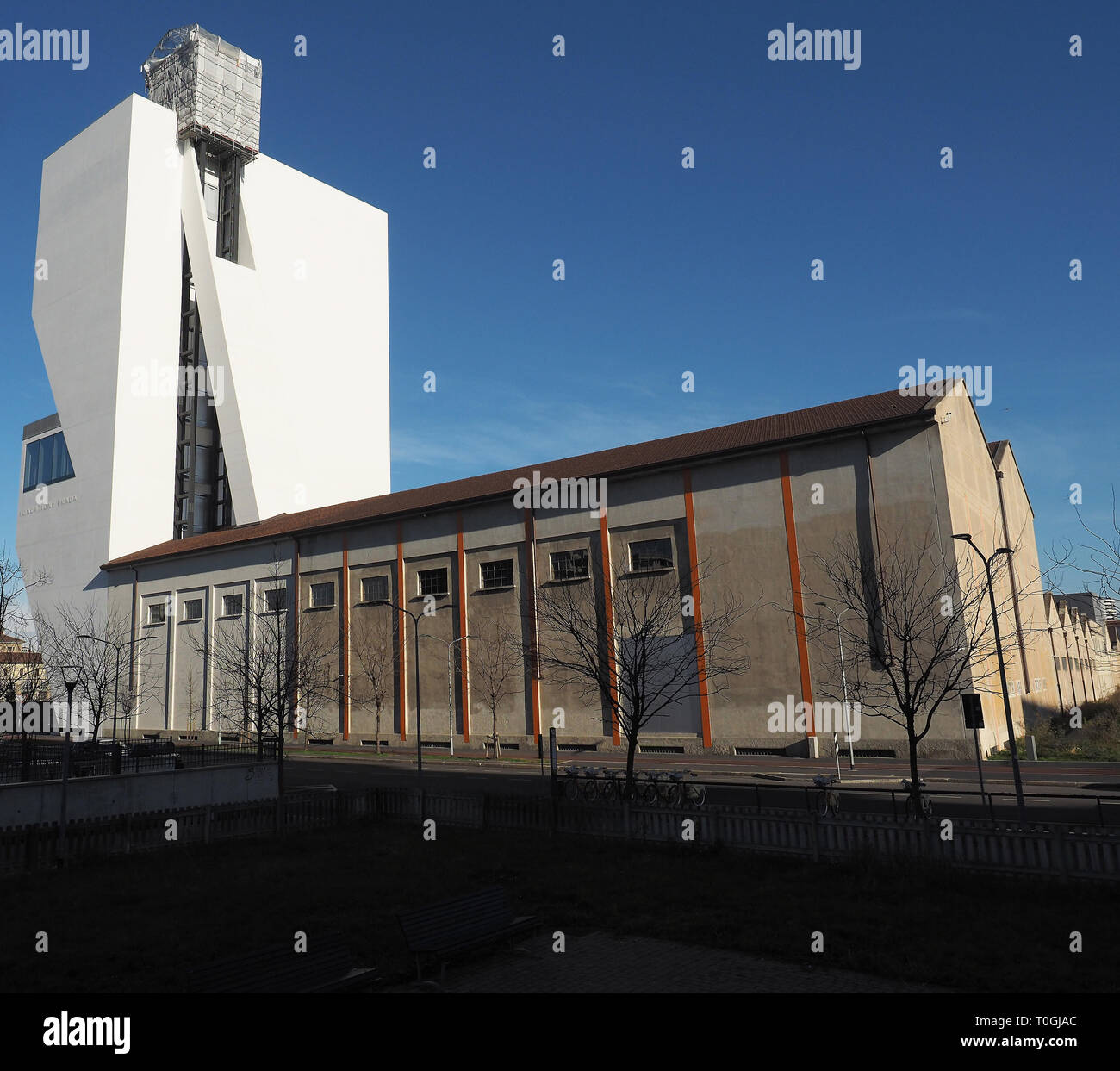 ITALY, LOMBARDY, MILAN, FONDAZIONE PRADA MUSEUM DESIGNED BY REM ...