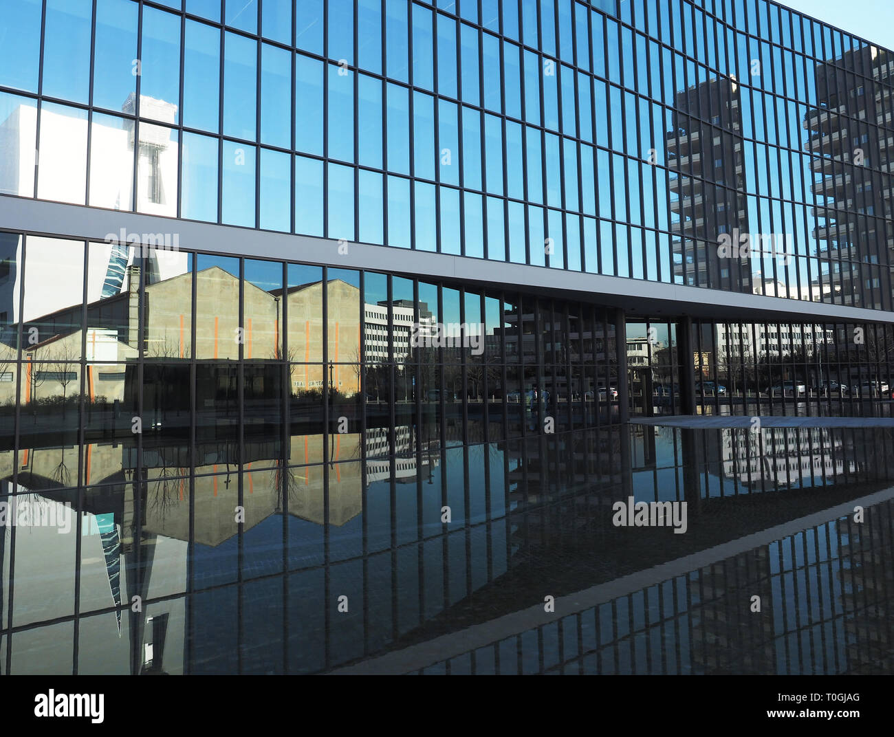 ITALY, LOMBARDY, MILAN, FONDAZIONE PRADA MUSEUM DESIGNED BY REM ...