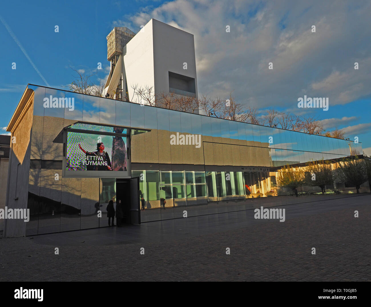 ITALY, LOMBARDY, MILAN, FONDAZIONE PRADA MUSEUM DESIGNED BY REM ...