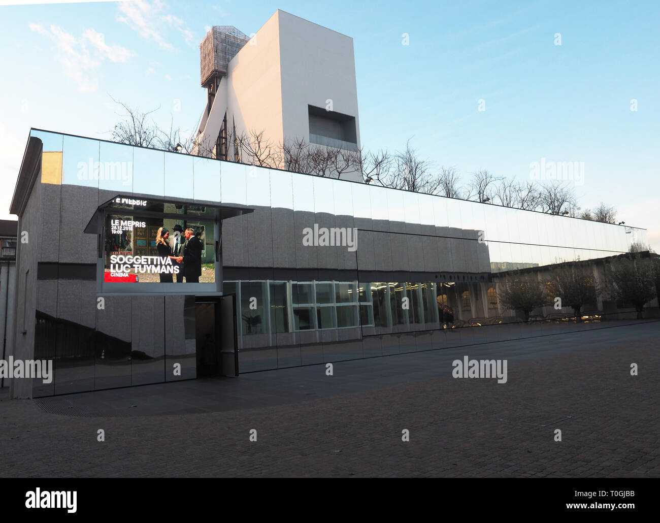 ITALY, LOMBARDY, MILAN, FONDAZIONE PRADA MUSEUM DESIGNED BY REM ...